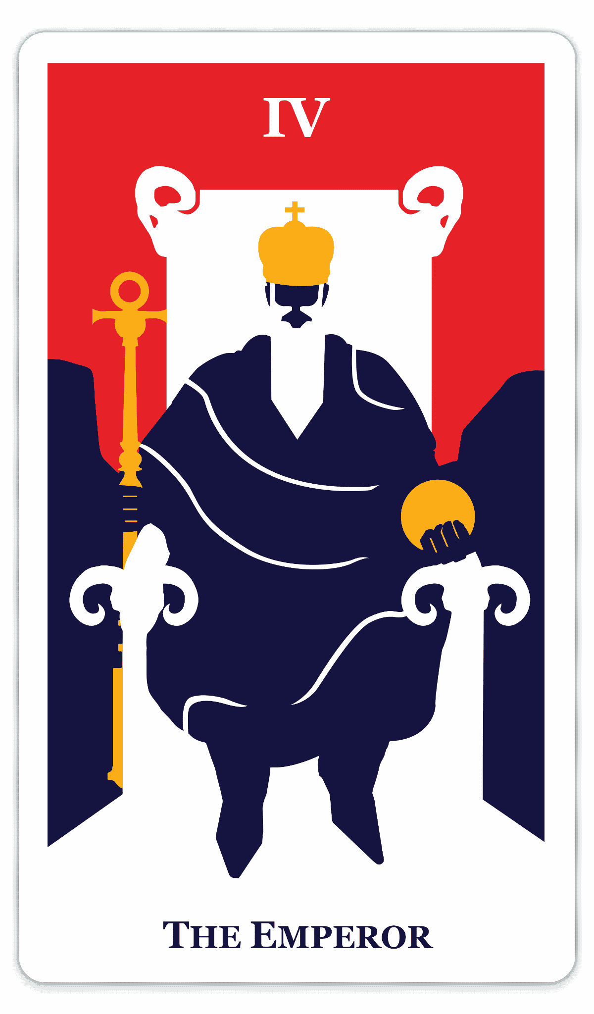 The Emperor (4) Tarot Card Meaning Upright and Reversed